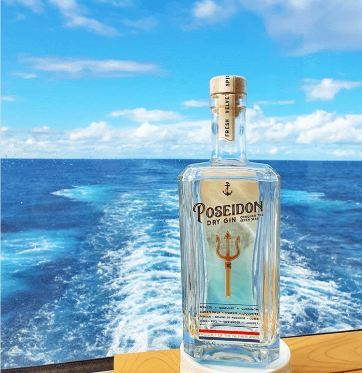 Poseidon Dry Gin - Hellenic Moon Calendar